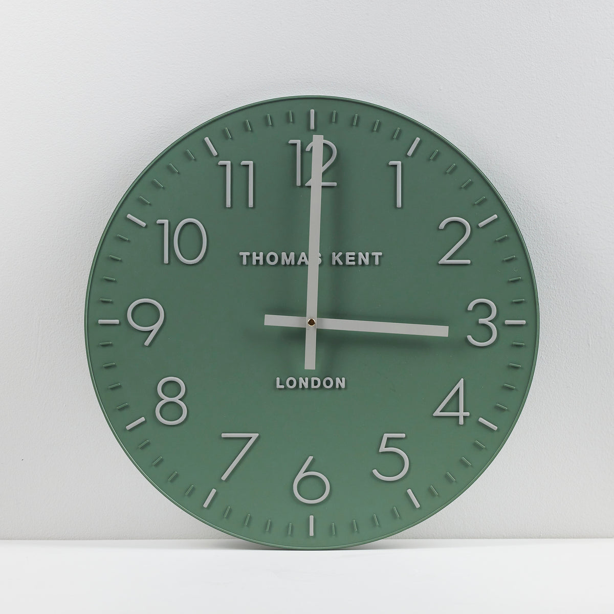 Durham Wall Clock - Ivy green – nood