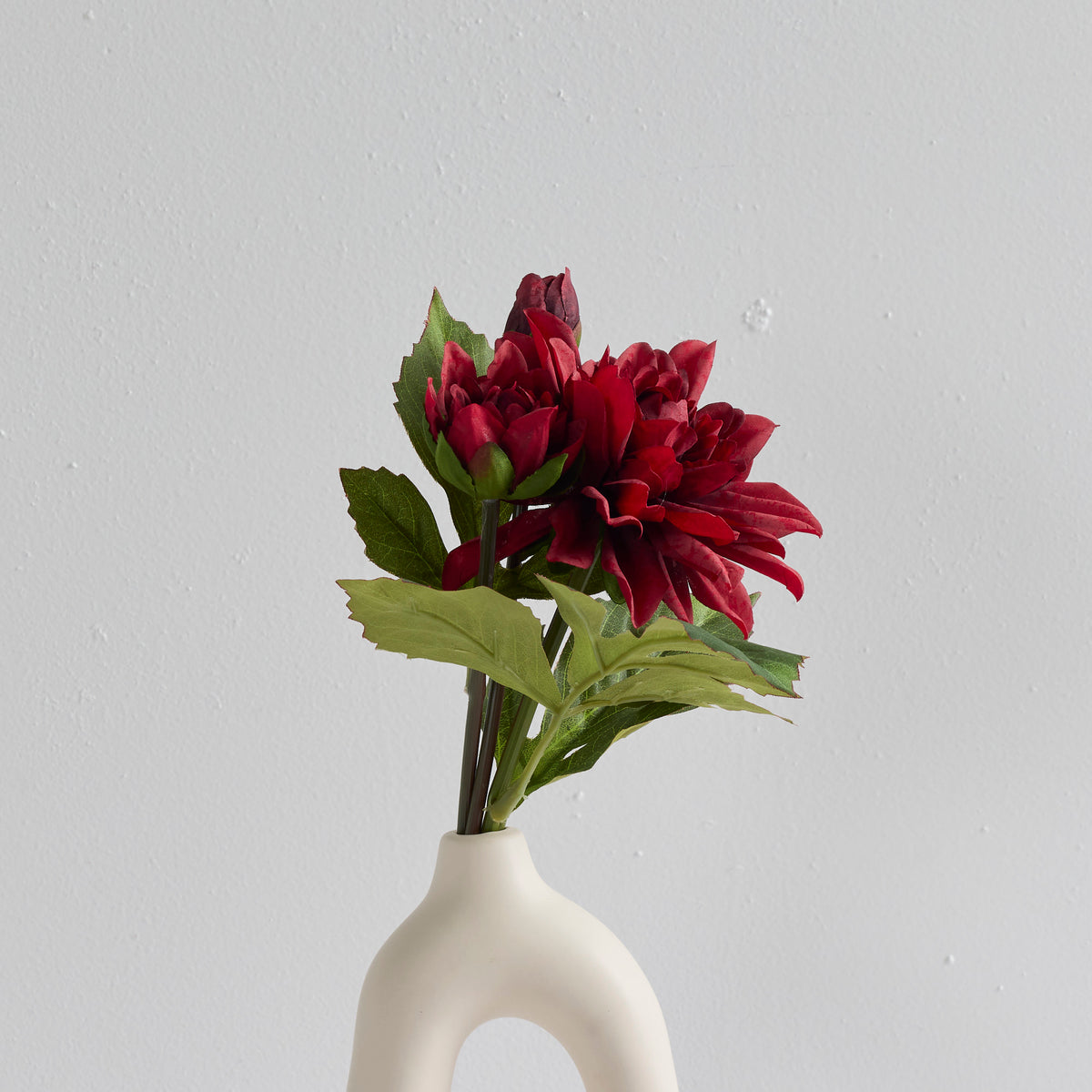 Mini Dahlia Bunch - Red - 3pc – nood