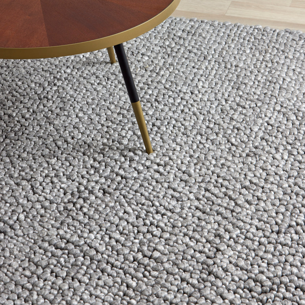 Stockholm Wool Rug - Granite - 230cm – nood